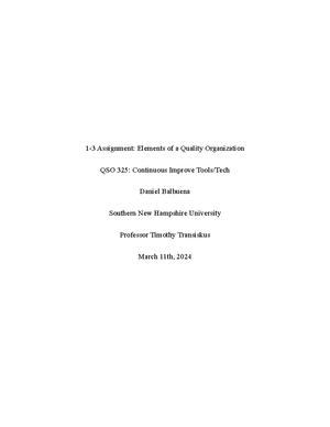 QSO325 4-2 Assignment - 4-2 Assignment: Graphical Representation and Analysis QSO 325 ...