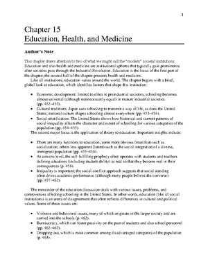 Chapter 5 - Chapter 5 Mass Media and Social Media Author’s Note This is ...