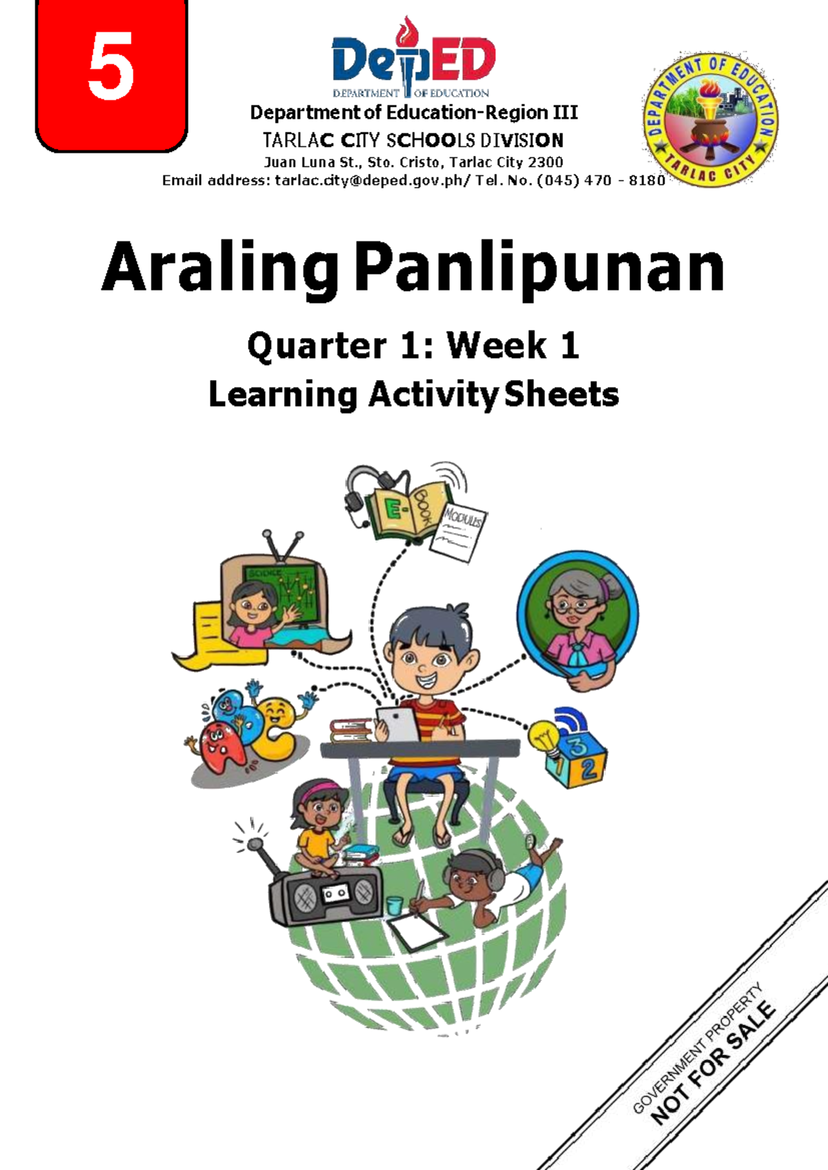 AP5-Q1-W1 - LAS - Department of Education-Region III TARLAC CITY ...