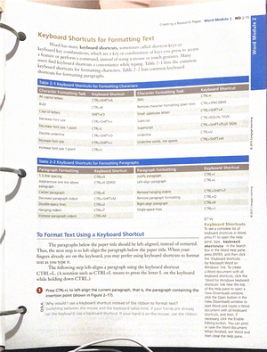 Word module 1 - What is Word? Microsoft Word, or Word, is a full ...