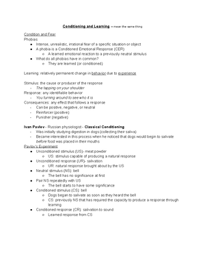 Unit 13 Modules 60-64 - General Psychology I - Unit 13 Lecture Notes ...