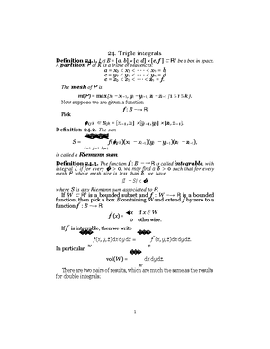 Vectors in R2 and R3 - Vectors in R 2 and R 3 Definition 1. A vector v ∈ R 3 is a 3 -tuple of ...