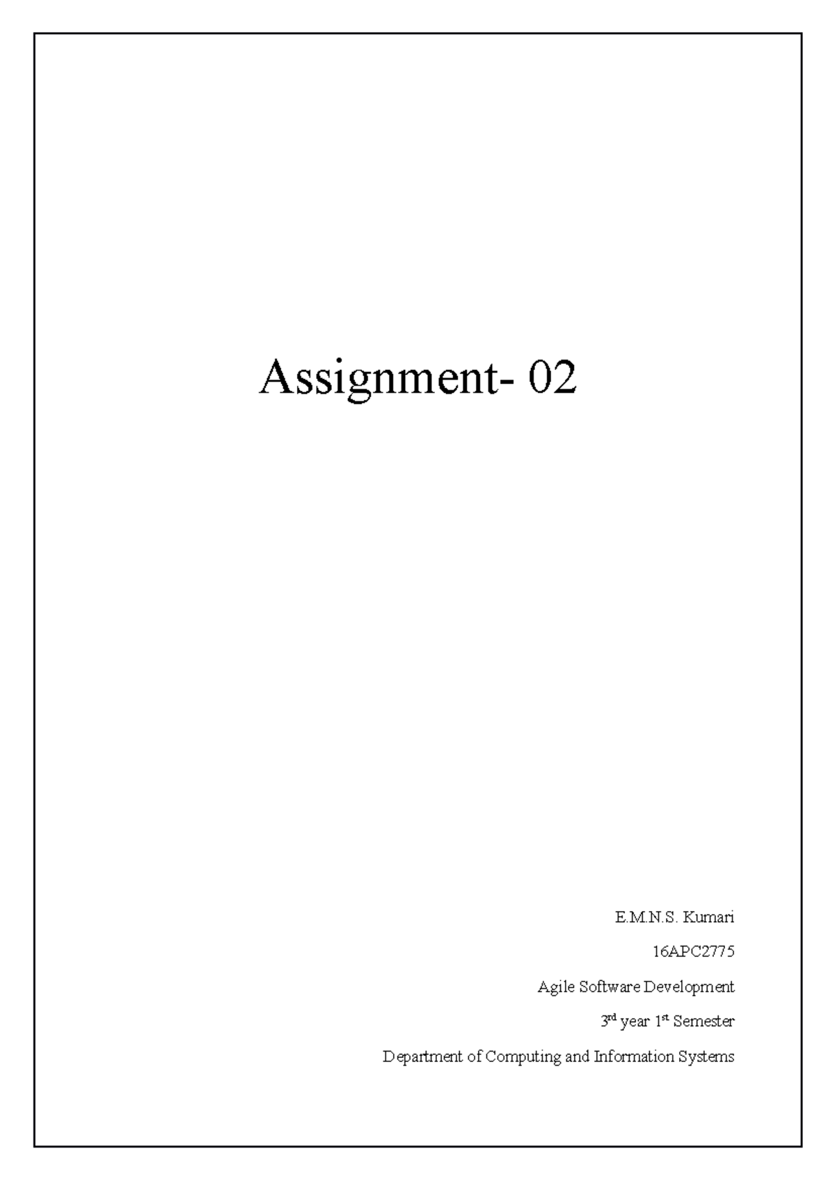 Lean software development principles for eliminating waste - Assignment ...