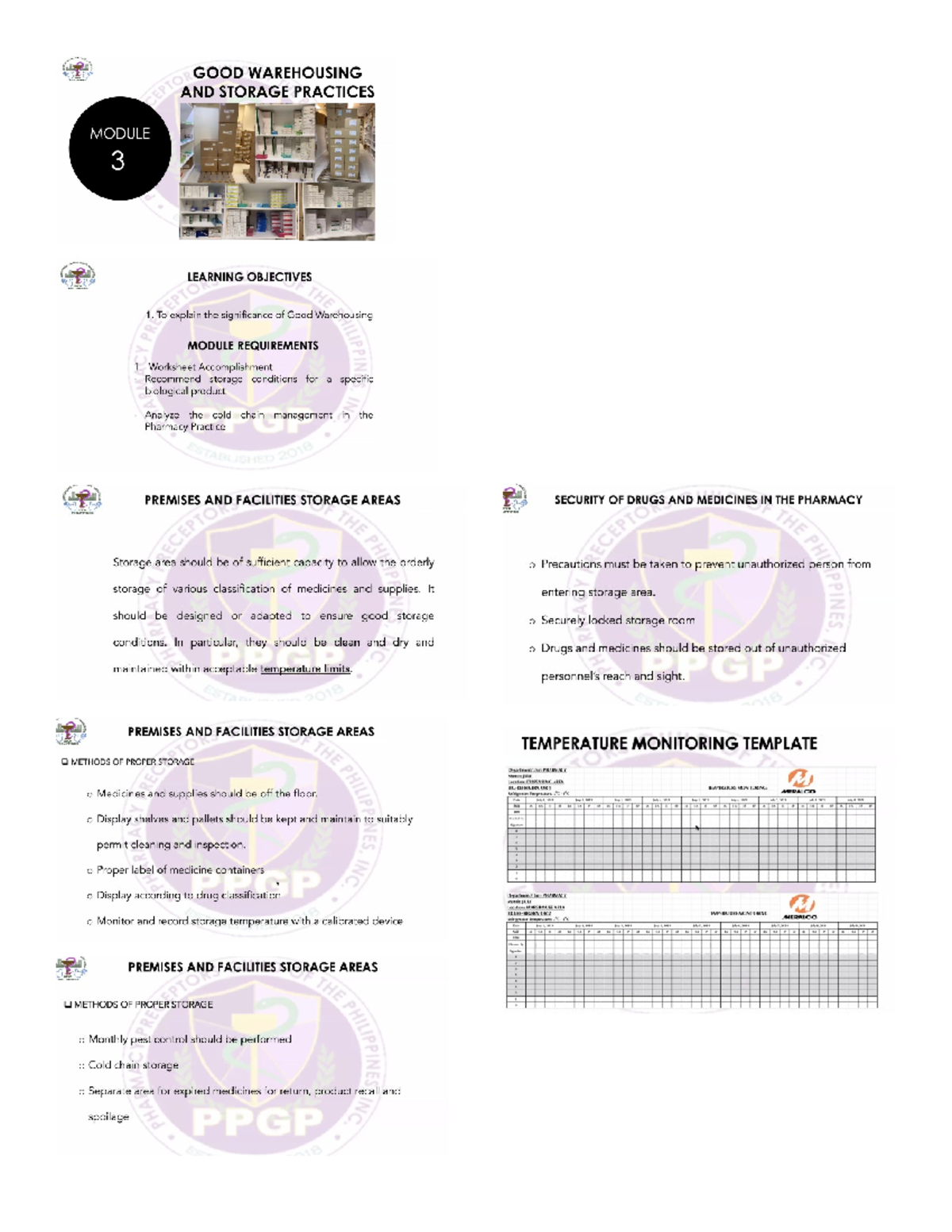 Module 3 - pharmacy - BS Pharmacy - Studocu