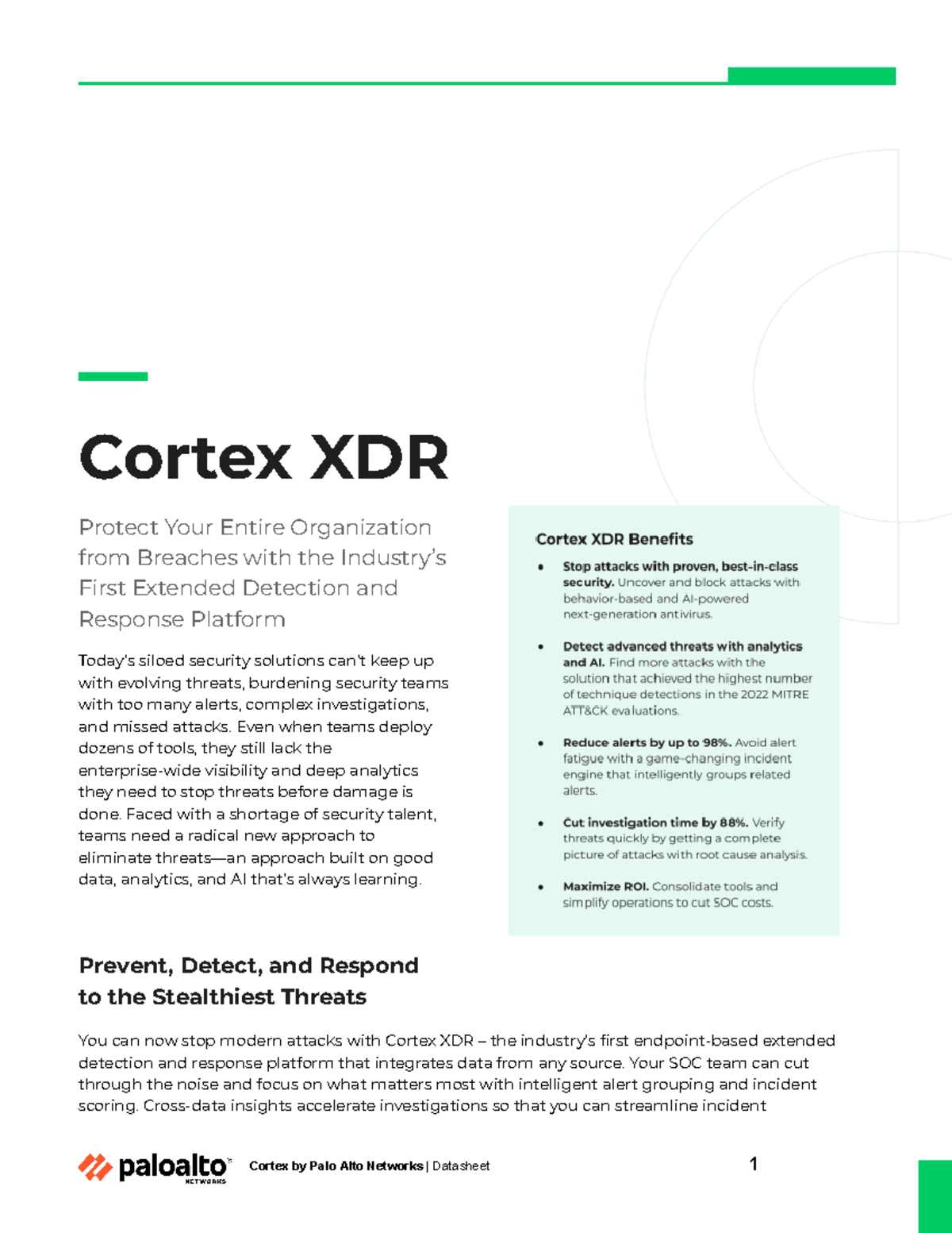 Cortexdr - nmcc - Cortex XDR Protect Your Entire Organization from ...
