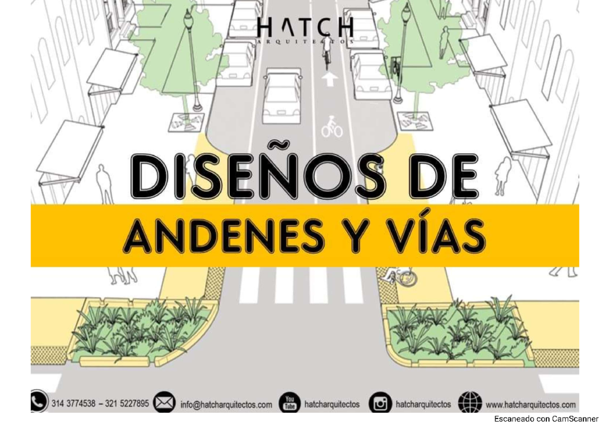 Diseño de andenes y vias - Construcciones I Construcciones I - Studocu