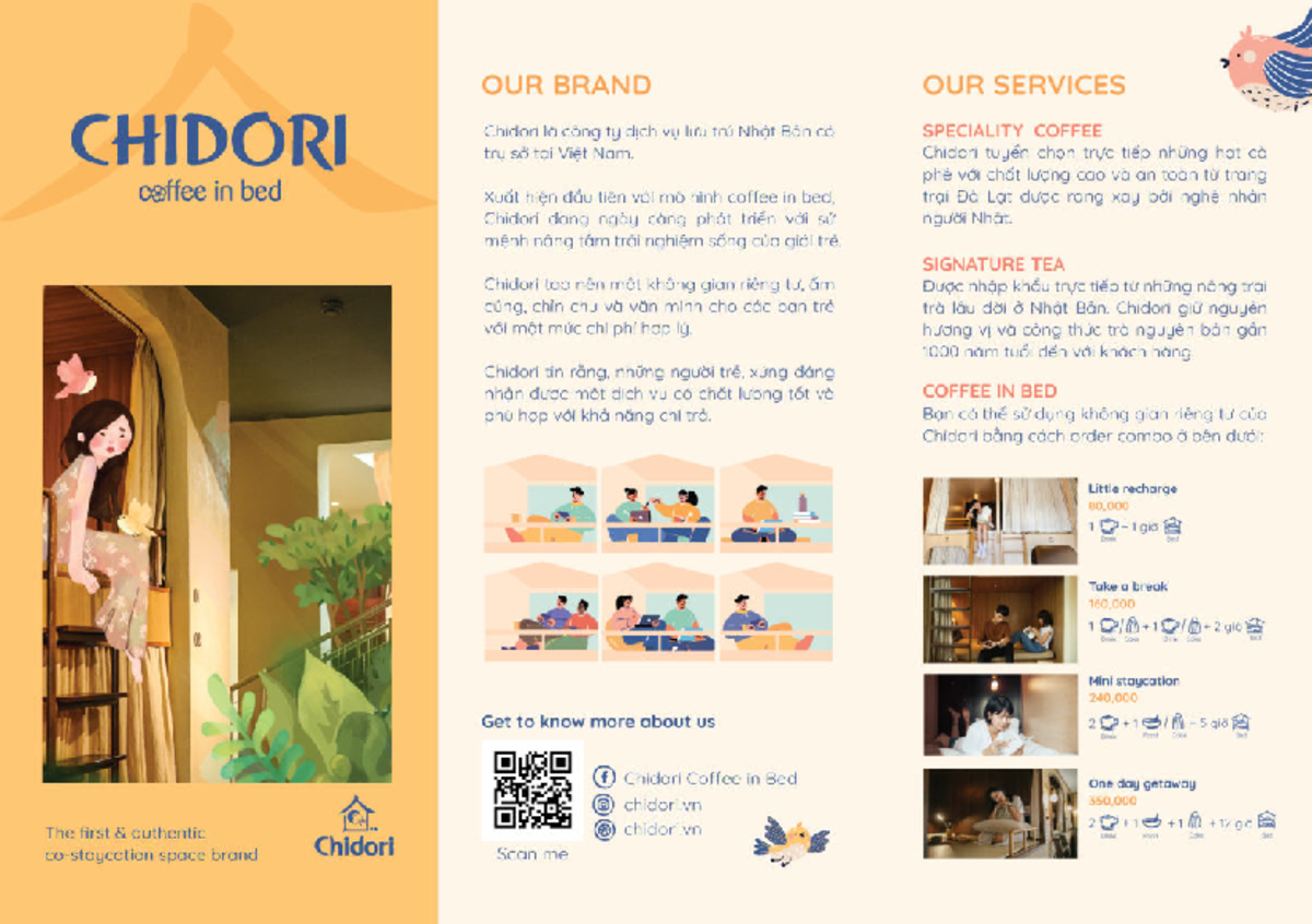 Chidori-menu - Coffee menu - There is something for everyone Món đã bao ...