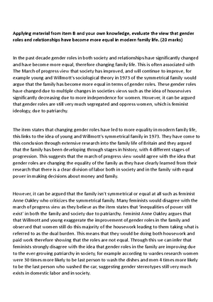 [Solved] evaluate sociological views on the impact of demographic ...