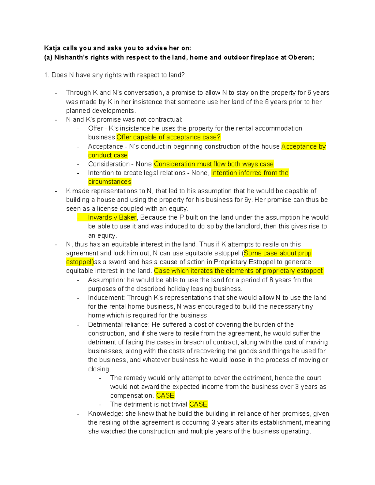 PPL Planning - Practice and brainstorm document for practice questions ...