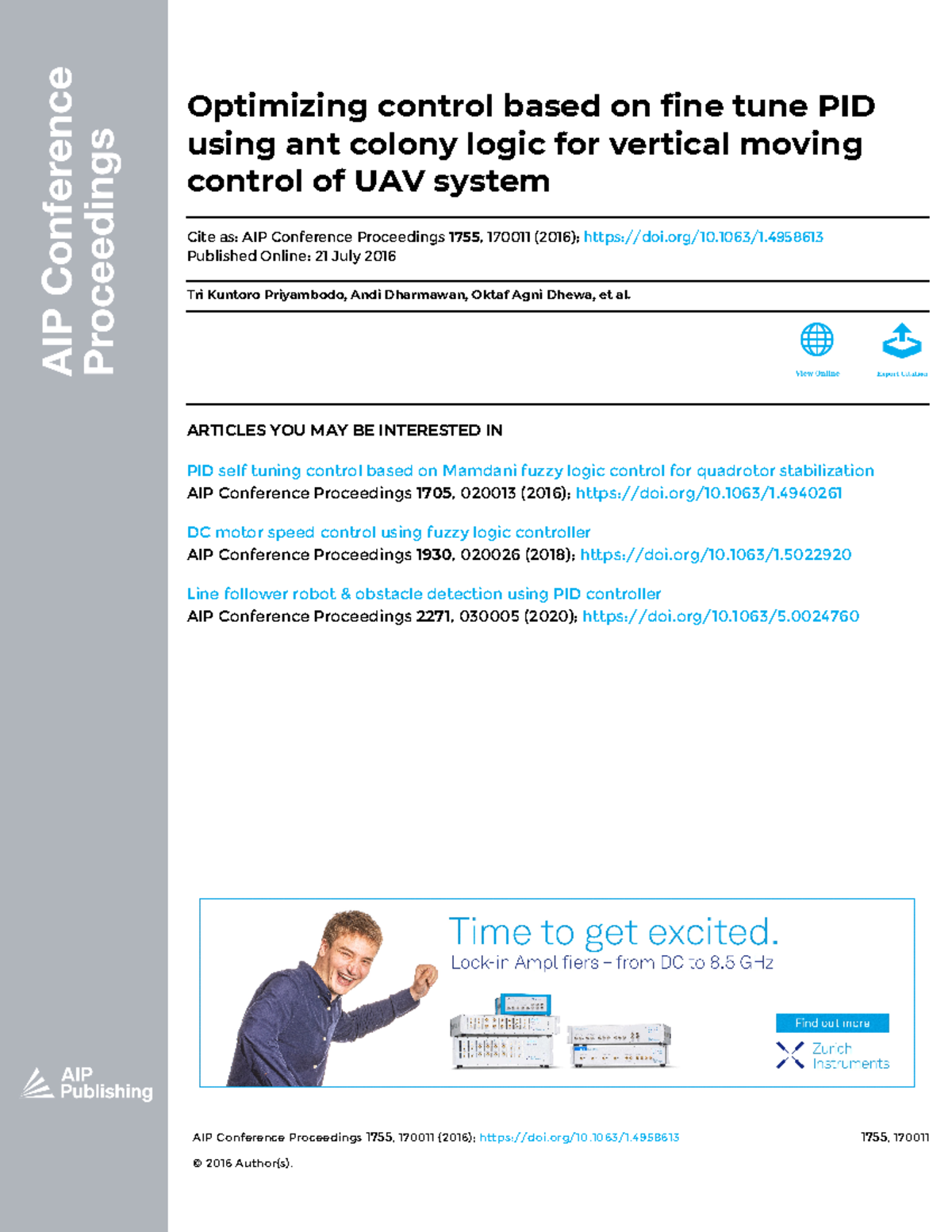 Docs PID - It's about PID - AIP Conference Proceedings 1755 , 170011 ...