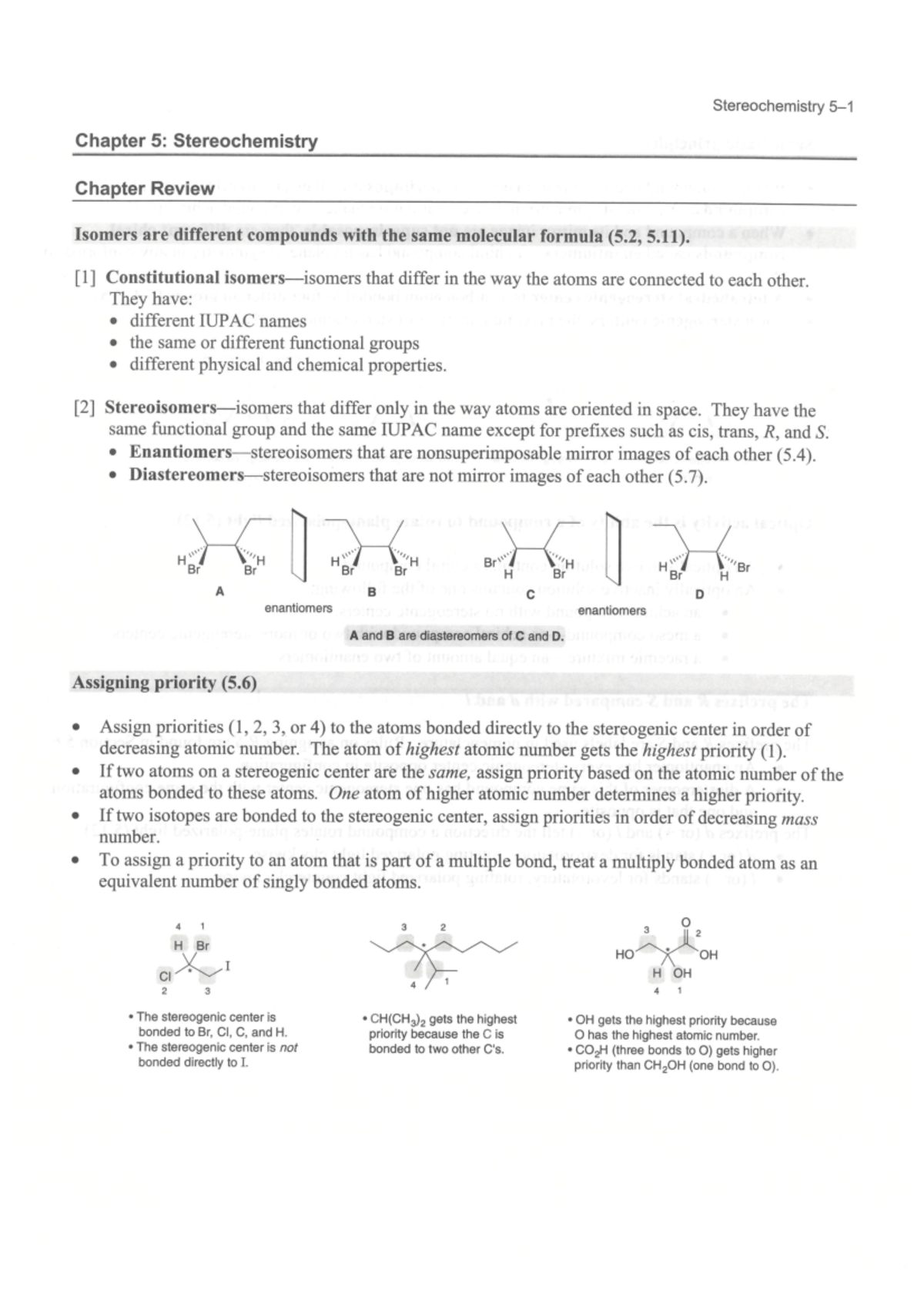 Ch5 - Chapter 5 - Organic Chemistry I - Studocu