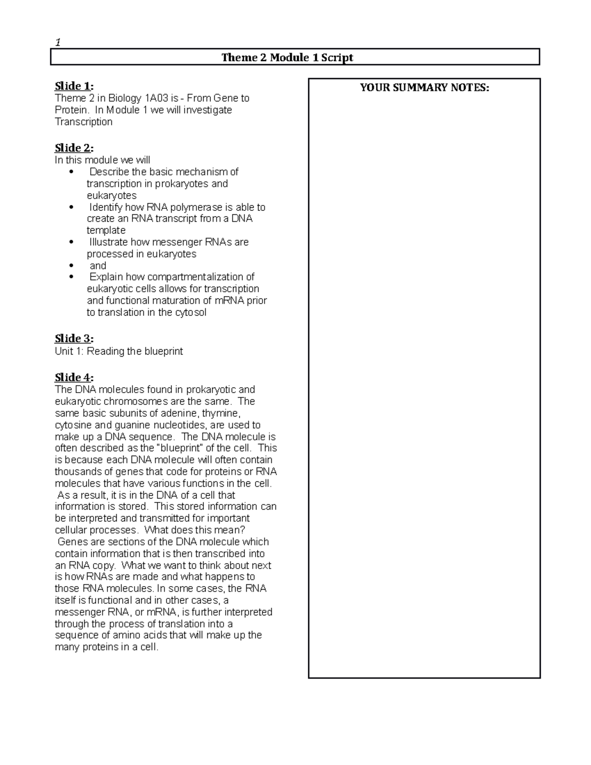 Theme 2Module 1Script W 2021 - Theme 2 Module 1 Script Slide 1: Theme 2 ...