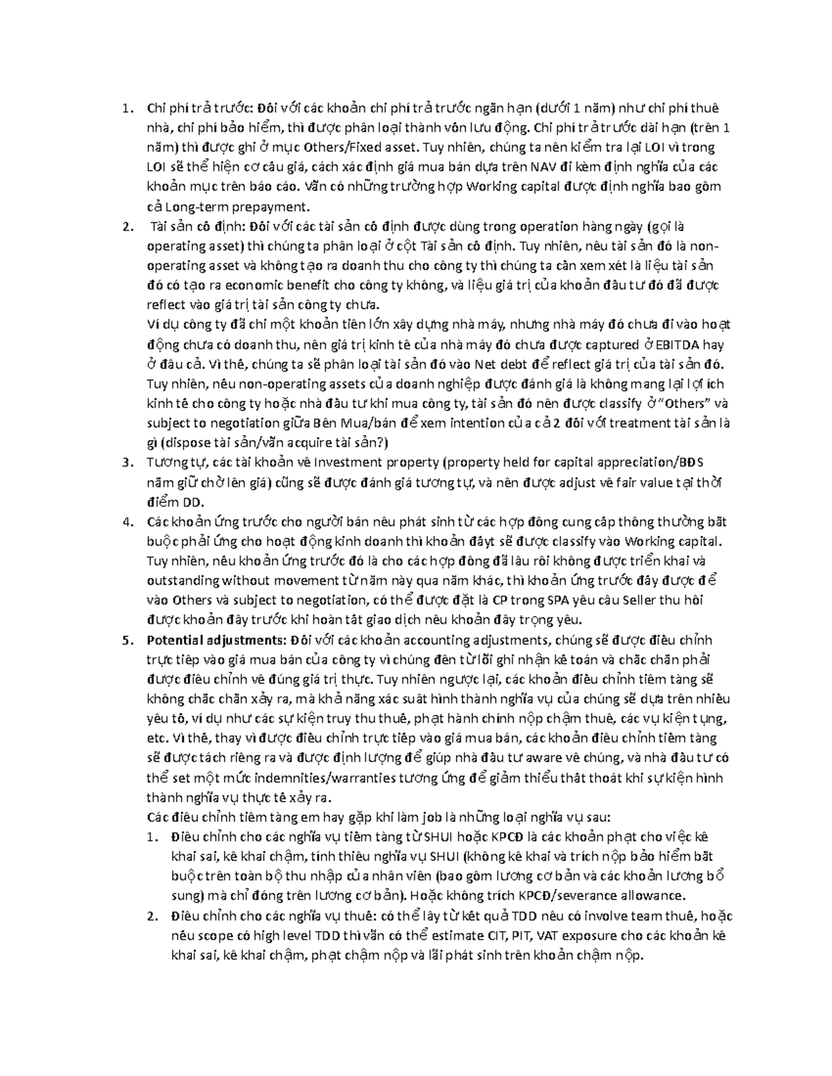 Script training net debt - Chi phí tr ả tr ước: Đốối v ới các kho ản chi phí tr ả tr ước ngắốn h ...