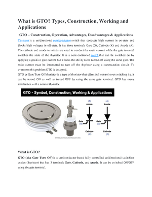 2. IGBT - This is for Power electronics. - What is IGBT? Construction ...