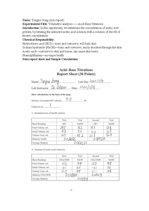 Lab Report Electrolytes - When dissolved, electrolytes produce ion: the ...