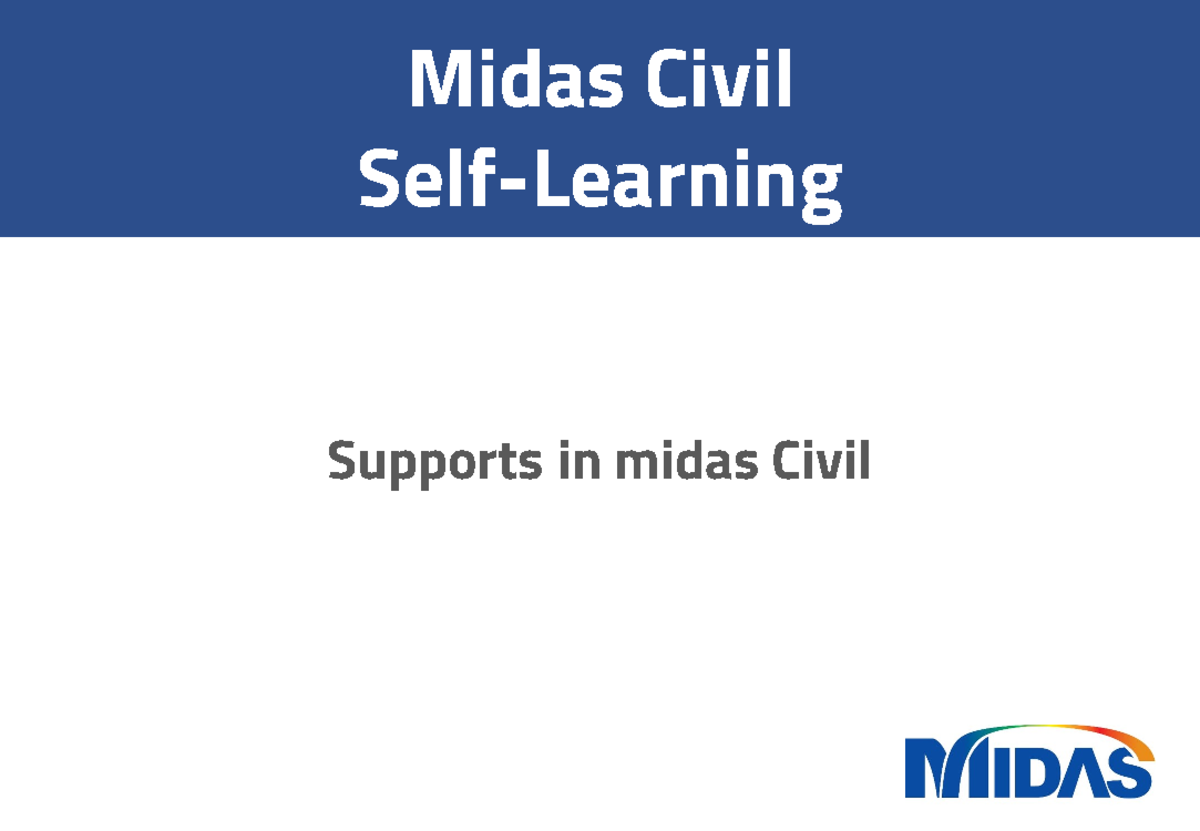How to apply boundary condition for supports and bearings - Supports in ...