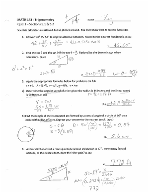 Section 5.3 Obj 2 - 4 handout Solutions - MATH 143 - Studocu