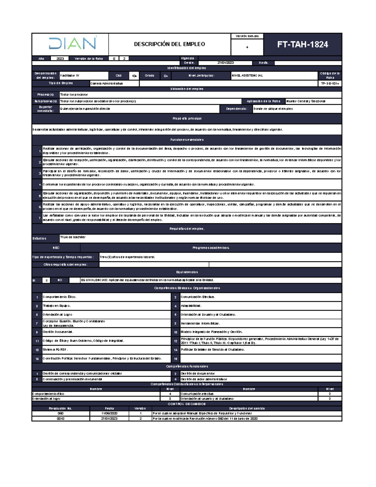 13 FT-TAH-1824 PDF Generador TP-DE y AT-OP de 01-2023 - 0 2 Vigencia ...