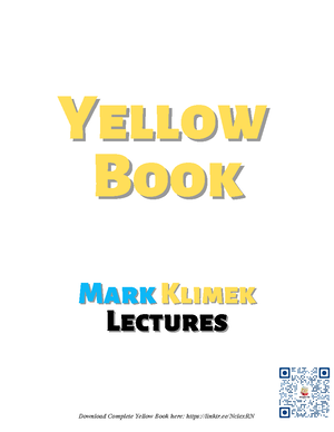 Mark Klimek Latest Blue Book 2024 Next Gen Nclex - BLUE BOOK Copyright ...