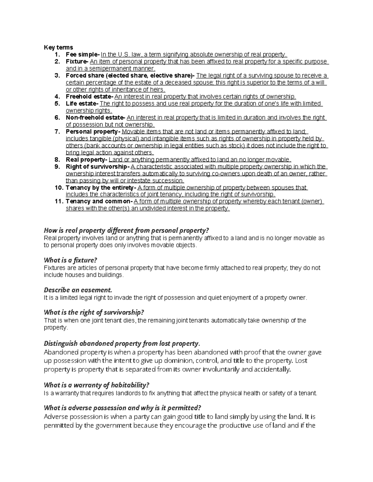 Week+12 - chapter 12 questions and key terms with answers - Key terms 1 ...