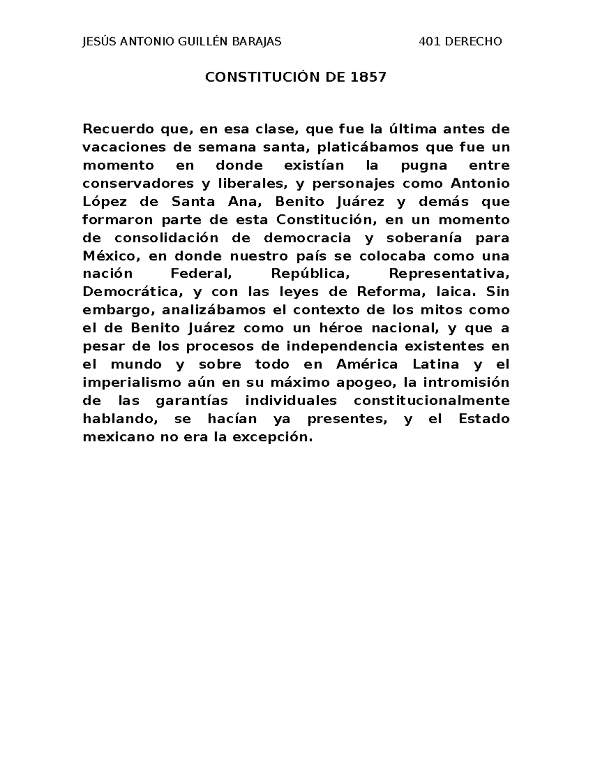 Constitución DE 1857 - Resumen Proceso Penal - JESÚS ANTONIO GUILLÉN ...