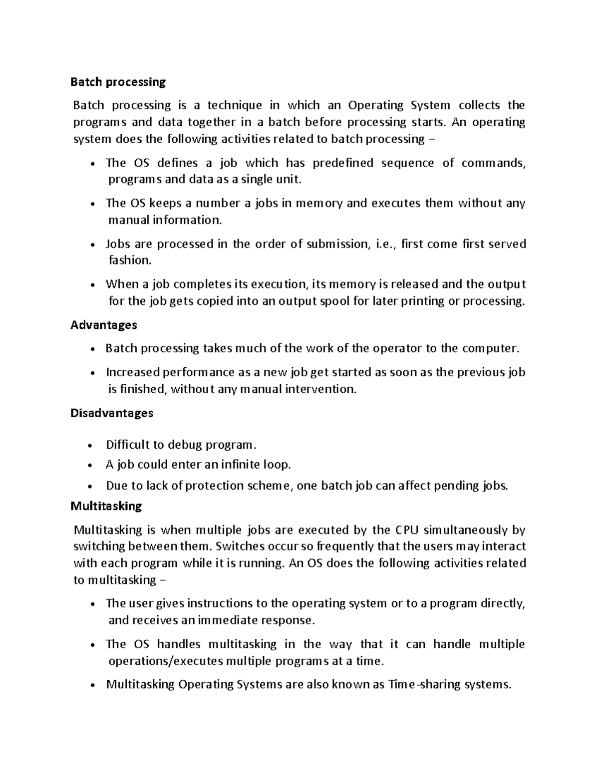 Batch processing - Batch processing Batch processing is a technique in ...