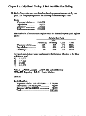 Accounting 935 18 - Nzz - Chapter 8 Costing: A Tool to Aid Decision ...
