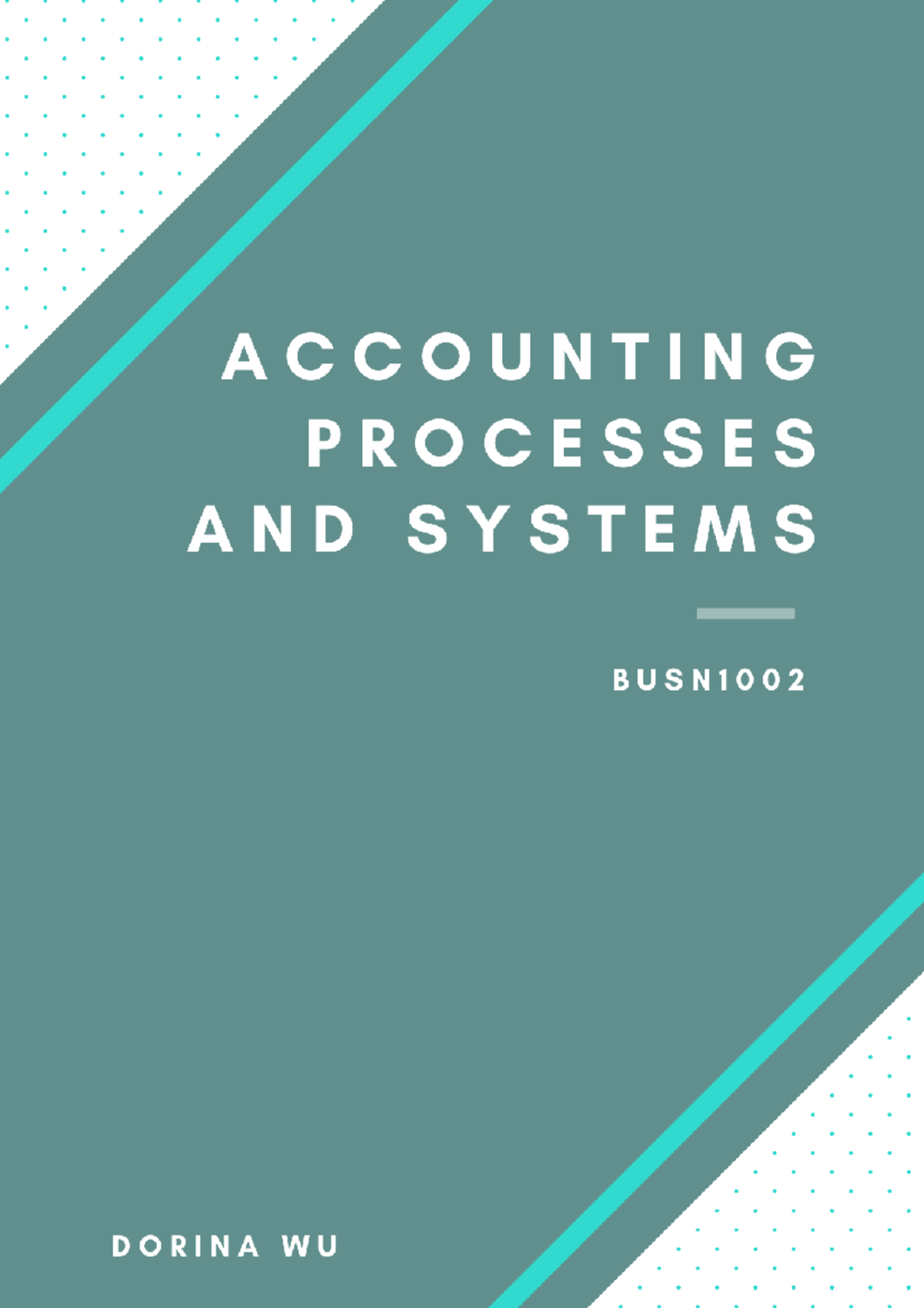 BUSN1002 Key Notes - BUSN1002 - ANU - Studocu