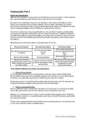CS2107 Tutorial 1 - A mali- cious attacker sent an email to Alice. The ...