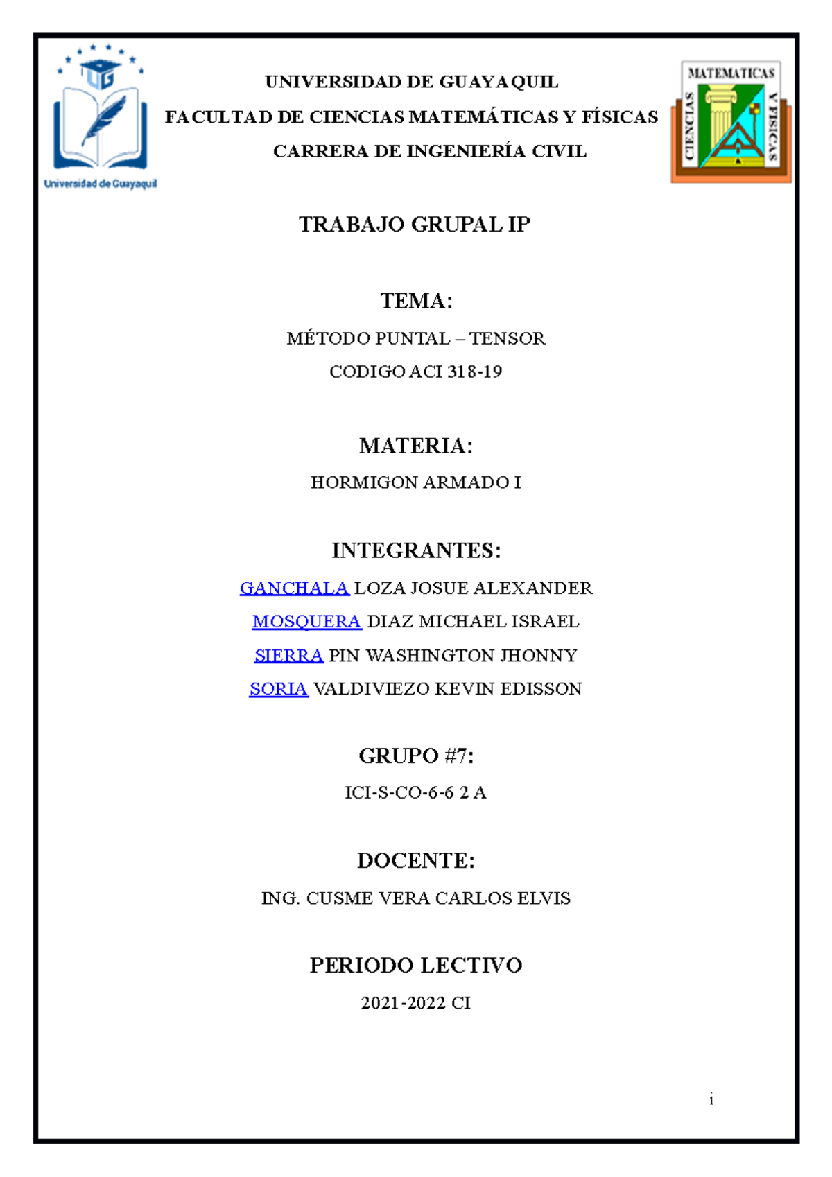 Metodo Puntal- Tensor - Hormigon Armado - UG - Studocu