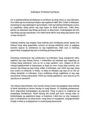 Document - formal and informal - Komunikasyon Sa Akademikong Filipino ...