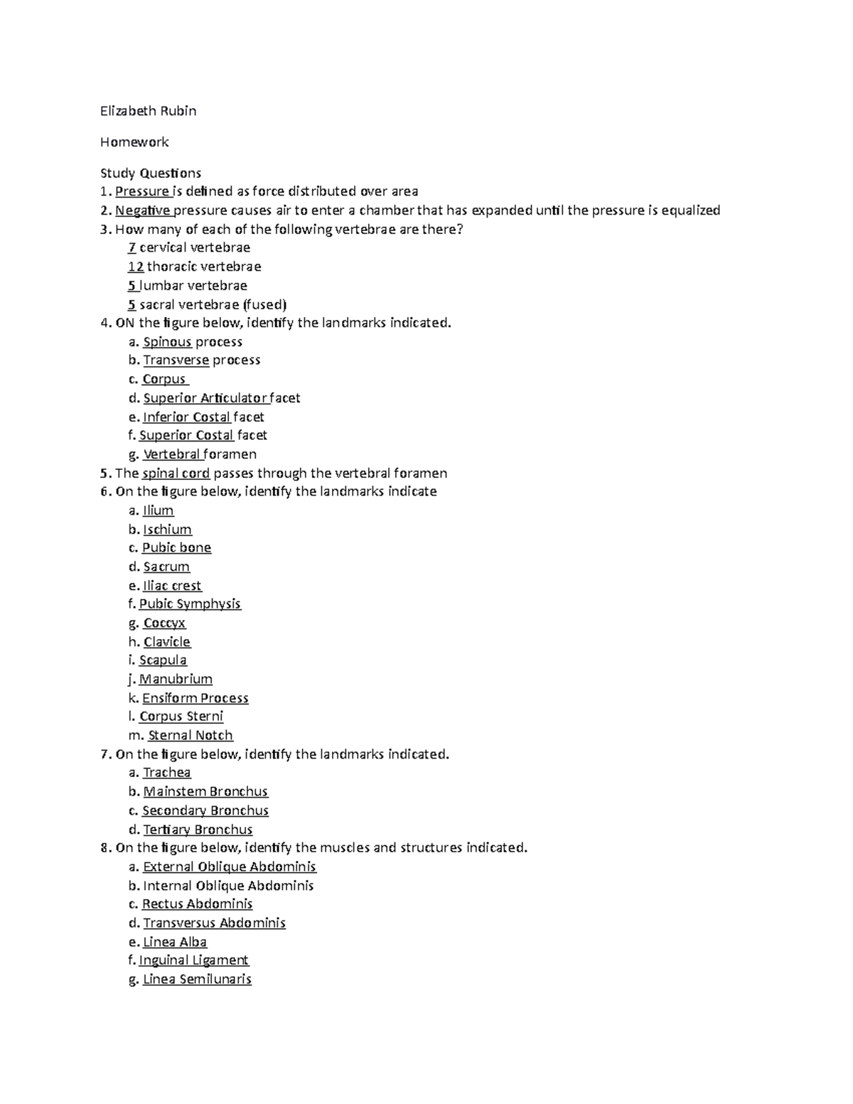 Rubin 2a - Unit 2 Textbook HW - Elizabeth Rubin Homework Study ...