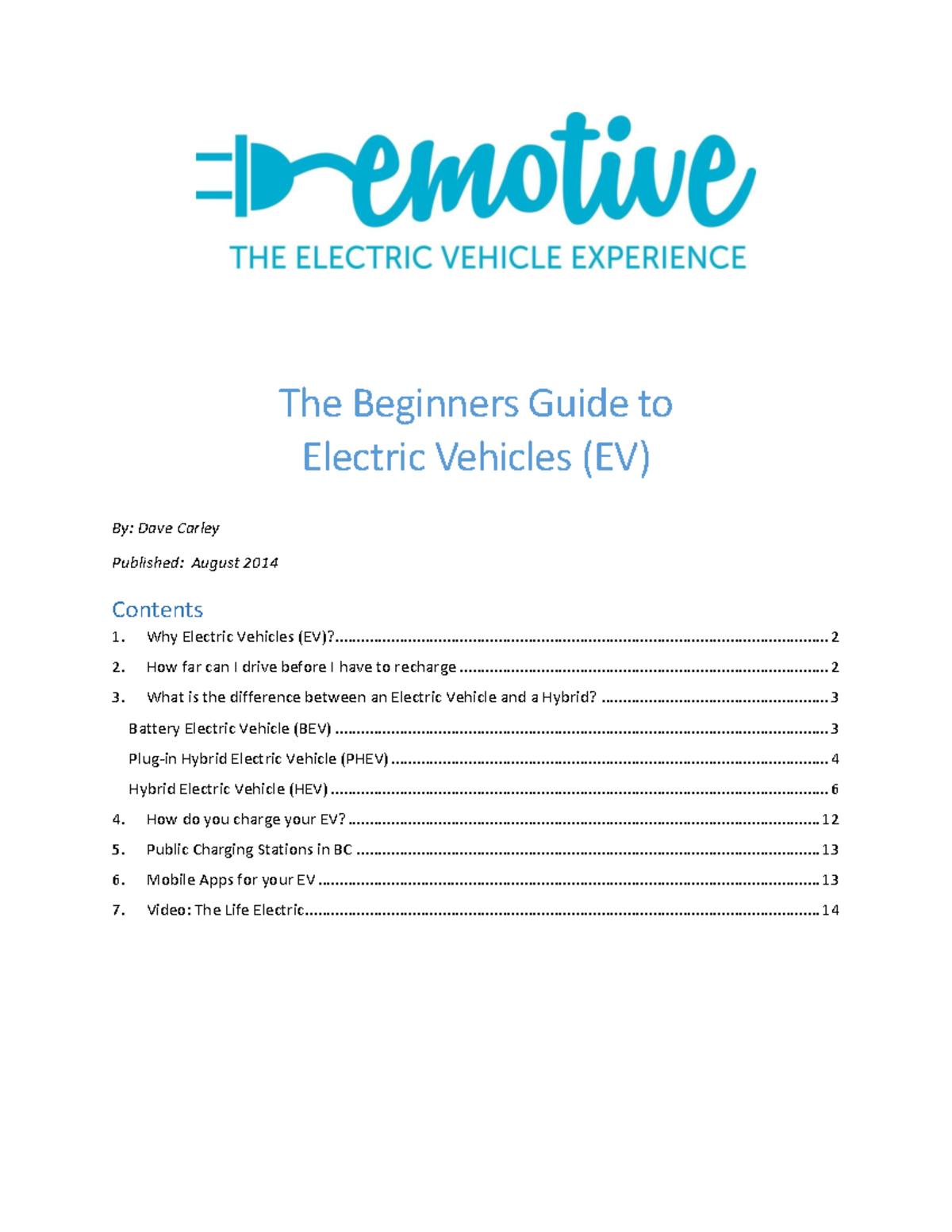 EV-Beginners-Guide Final Sept2 2014 - The Beginners Guide to Electric ...