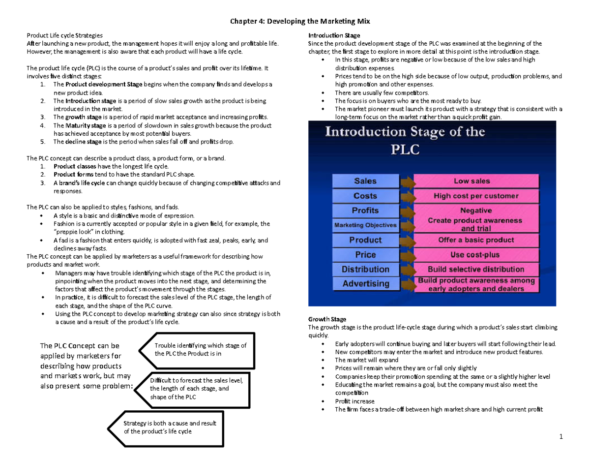 Chapter 4 part 2 - Principles of Marketing Lecture for SHS - Product ...