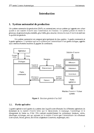 Actionneurs-Electriques - Actionneurs électriques 1. Introduction L’automatisation ou la ...