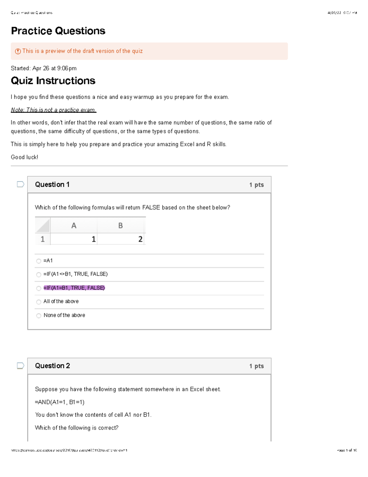 R Practice Questions: Questions Only - zzes/490113/take?preview=1 Page ...