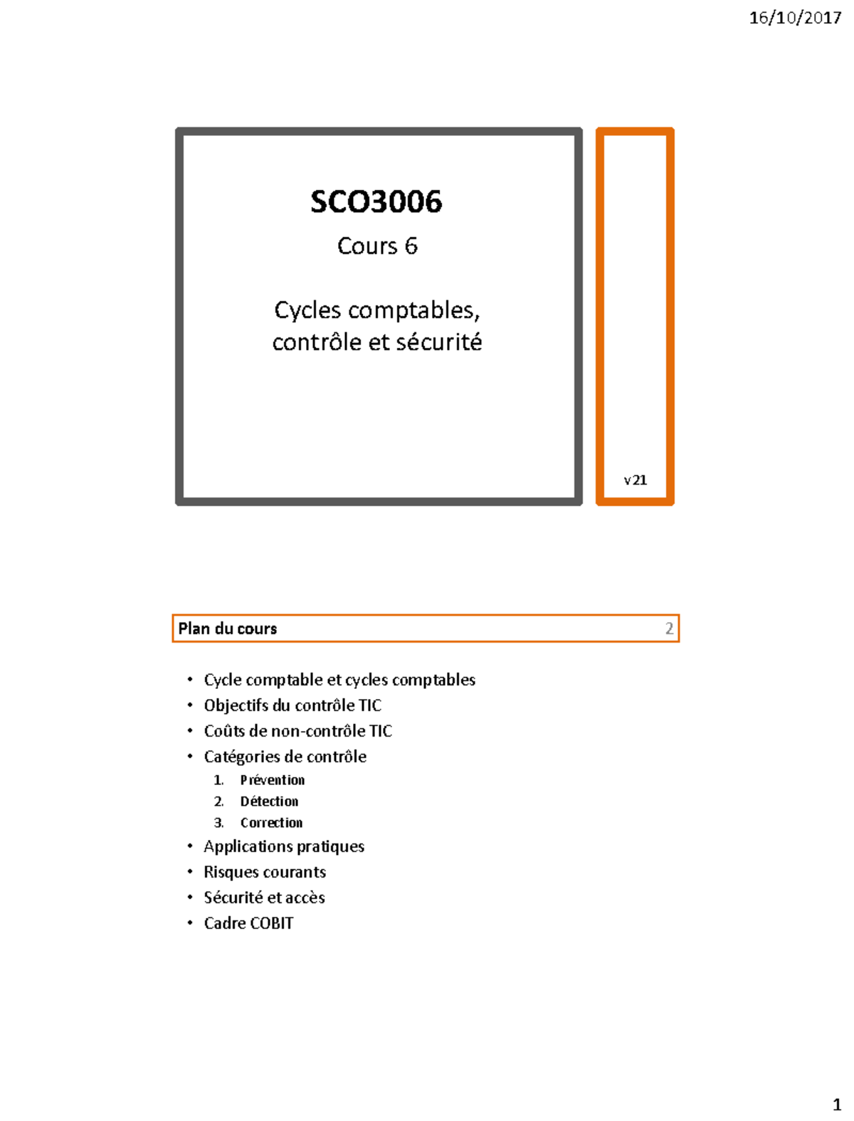 Cours 06 cycles comptables controle et securite v21 - SCO Cours 6 ...