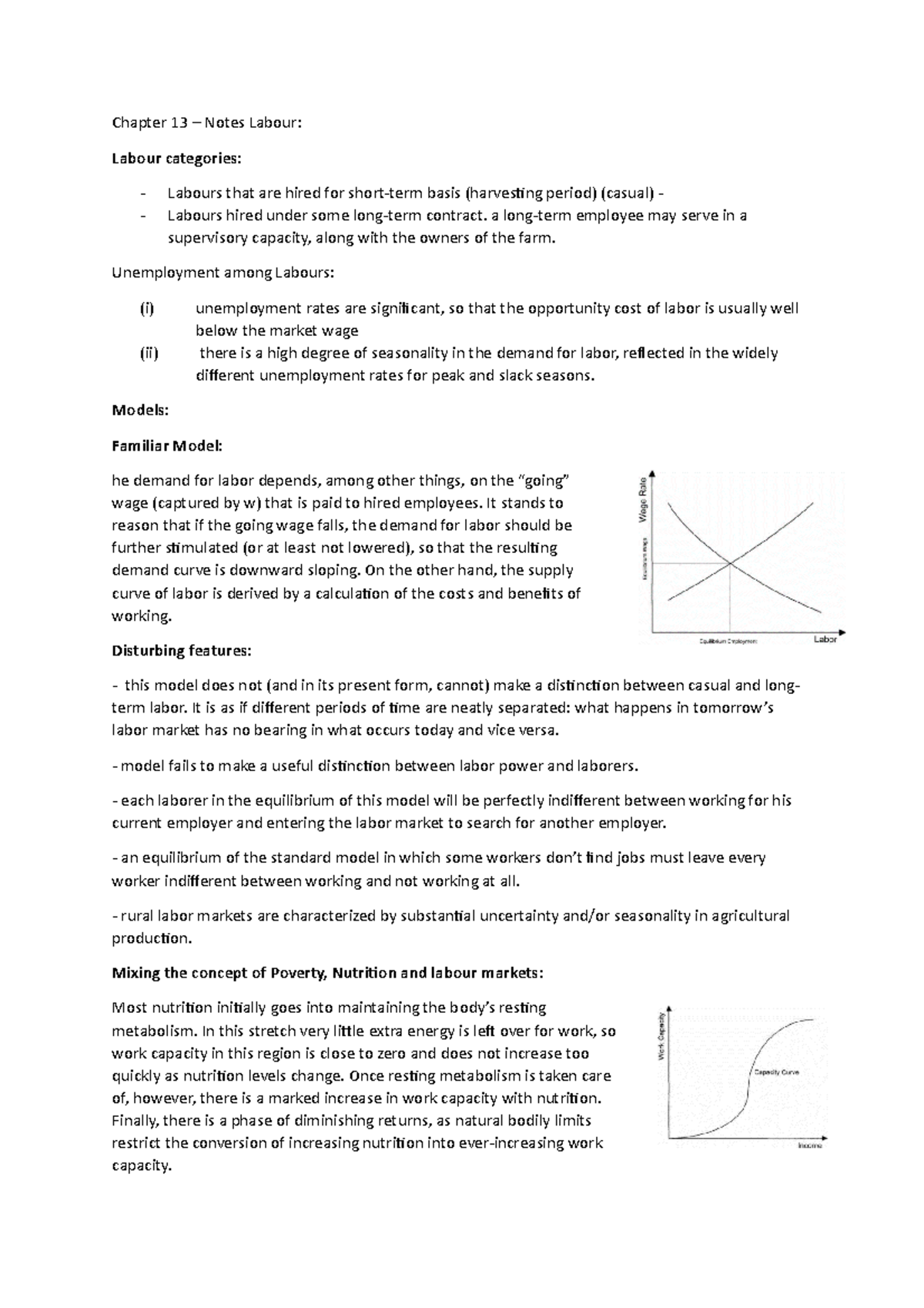Chapter 13 - Labour Notes - Tanishq - Chapter 13 – Notes Labour: Labour ...