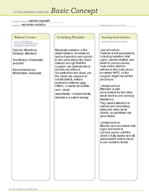 basic concept wound - NSG3023 - ACTIVE LEARNING TEMPLATES Basic Concept ...