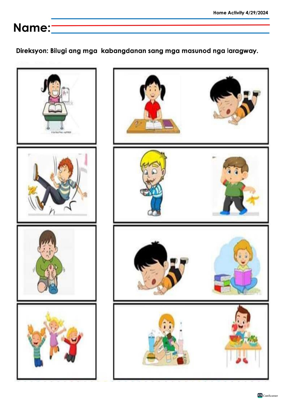 Week-5-day-1-worksheet - Teaching Literacy in the Elementary Grades ...