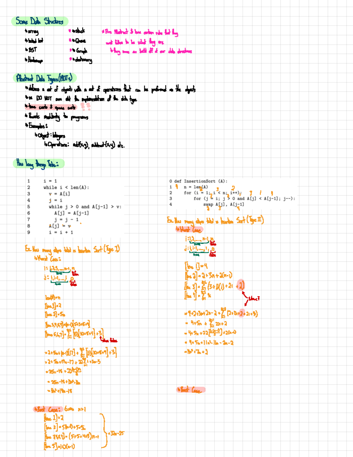 Cscb63 Lecture 1 Some Data Structures Array 4 Stack Are Abstract
