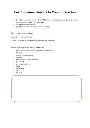 Communication commerciale - Les quatre composantes du marketing mix ...