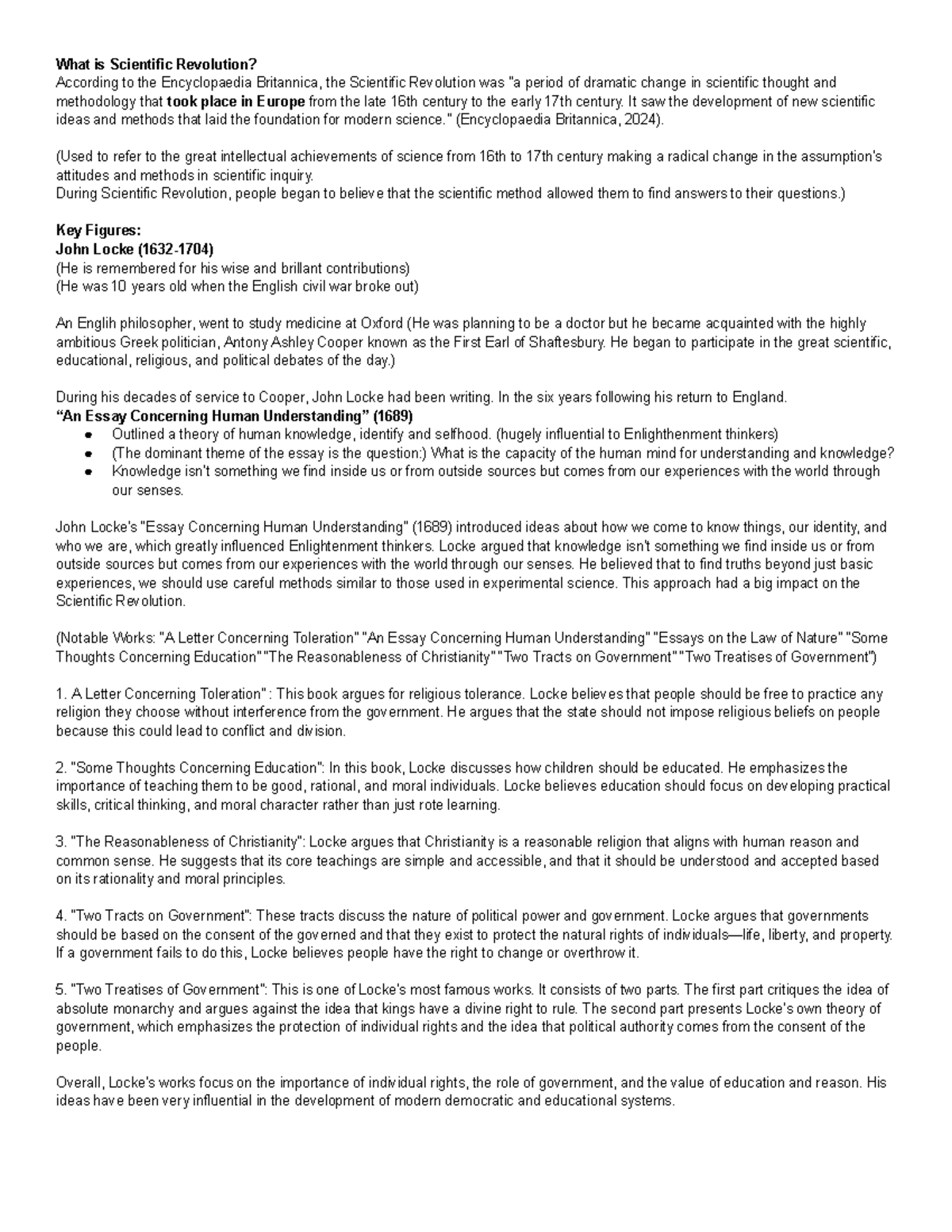 STAS KEY Figures - ppt - What is Scientific Revolution? According to ...