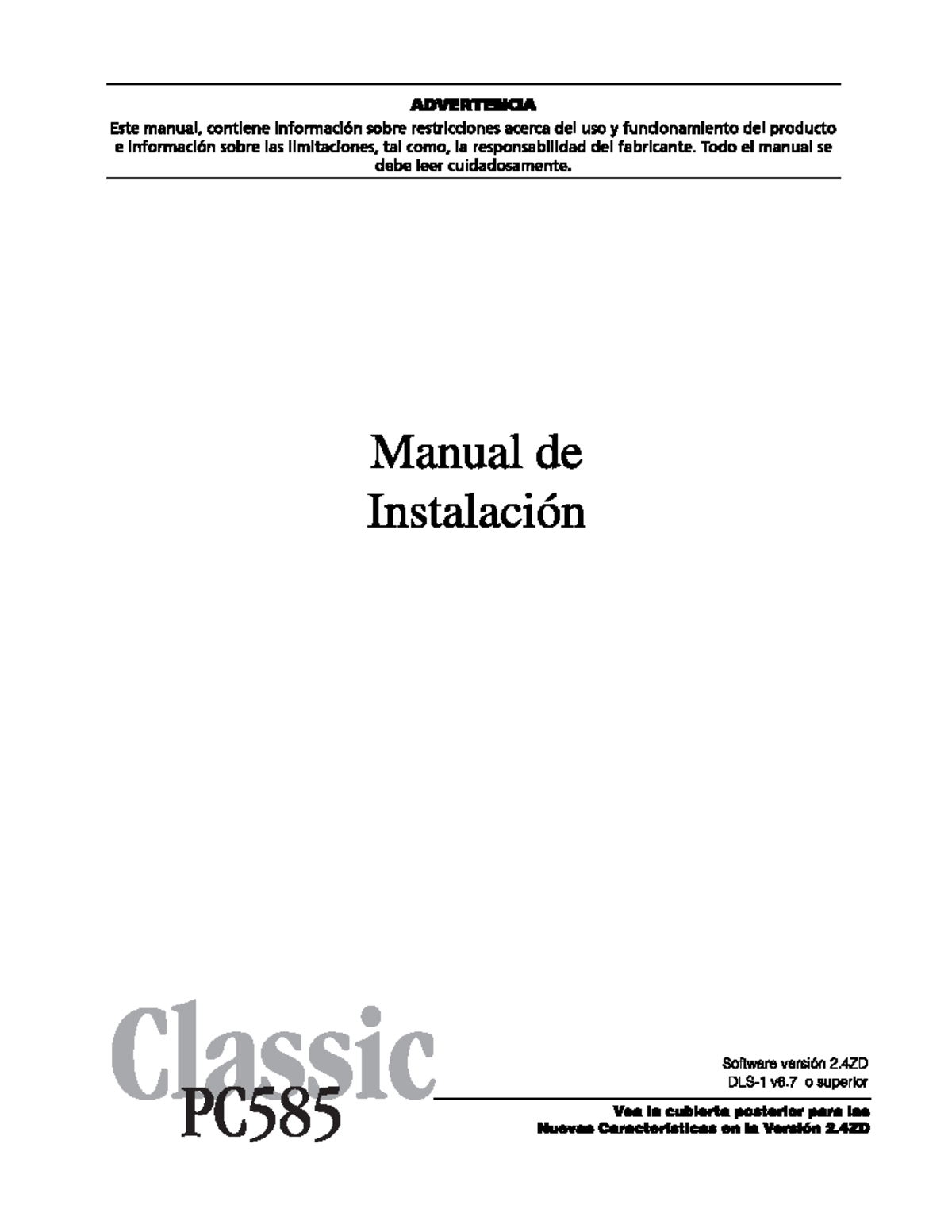 Manual DE Instalacion Alarmas DSC - Tecnologia - Studocu