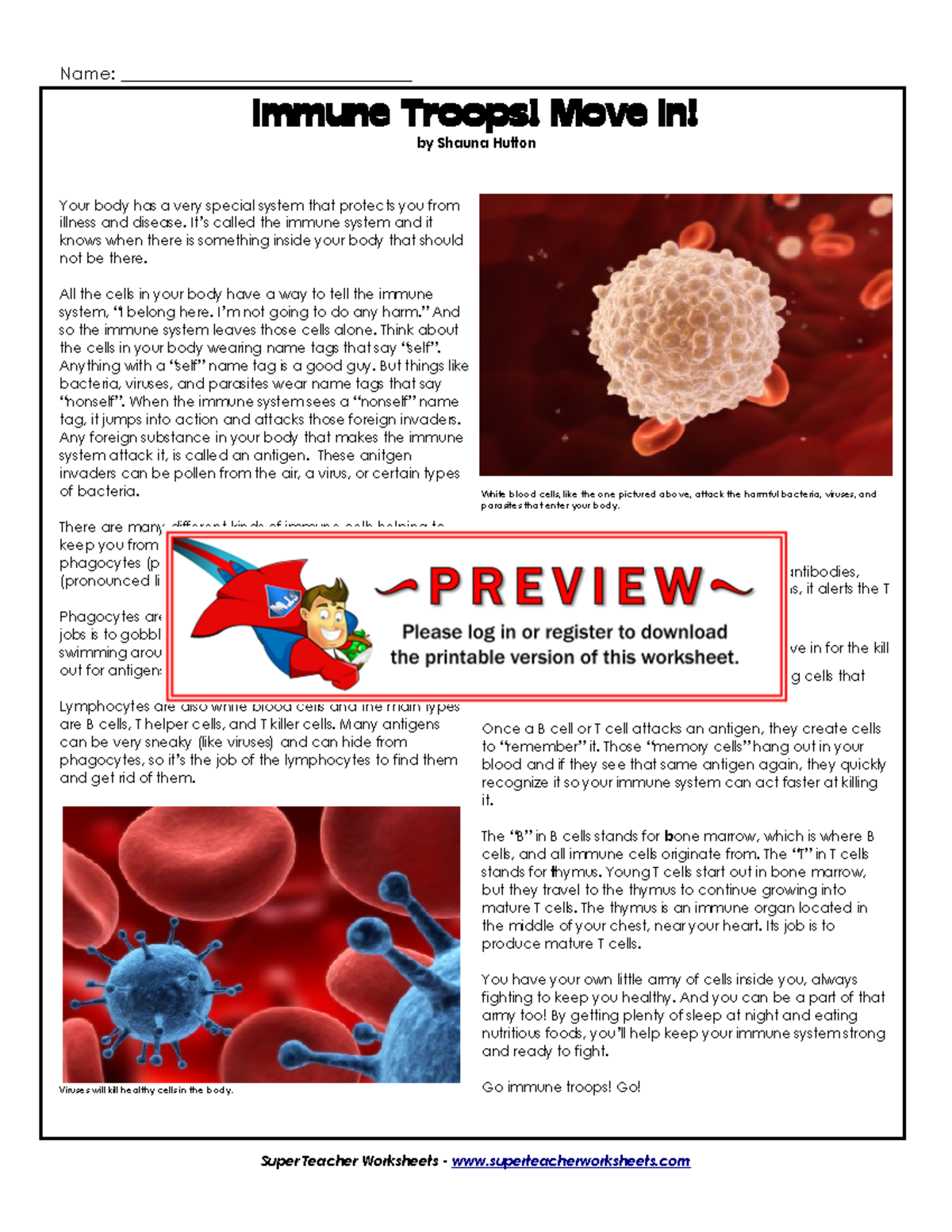 5th-immune-system - Learning Materials - Name ...