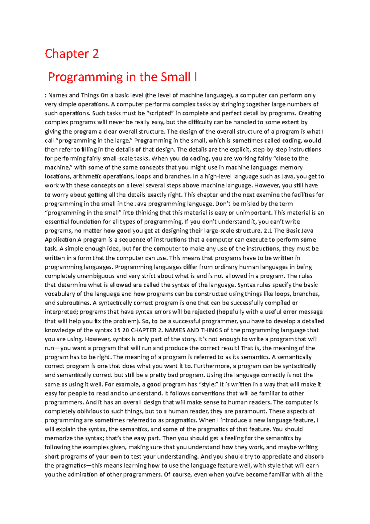 Java notes 1 - In this pdf given brief introduction about java ...