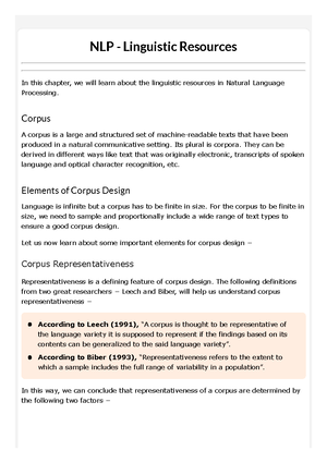 UNIT-1 Question BANK - UNIT-I INTRODUCTION 9 Origins and challenges of NLP – Language Modeling ...