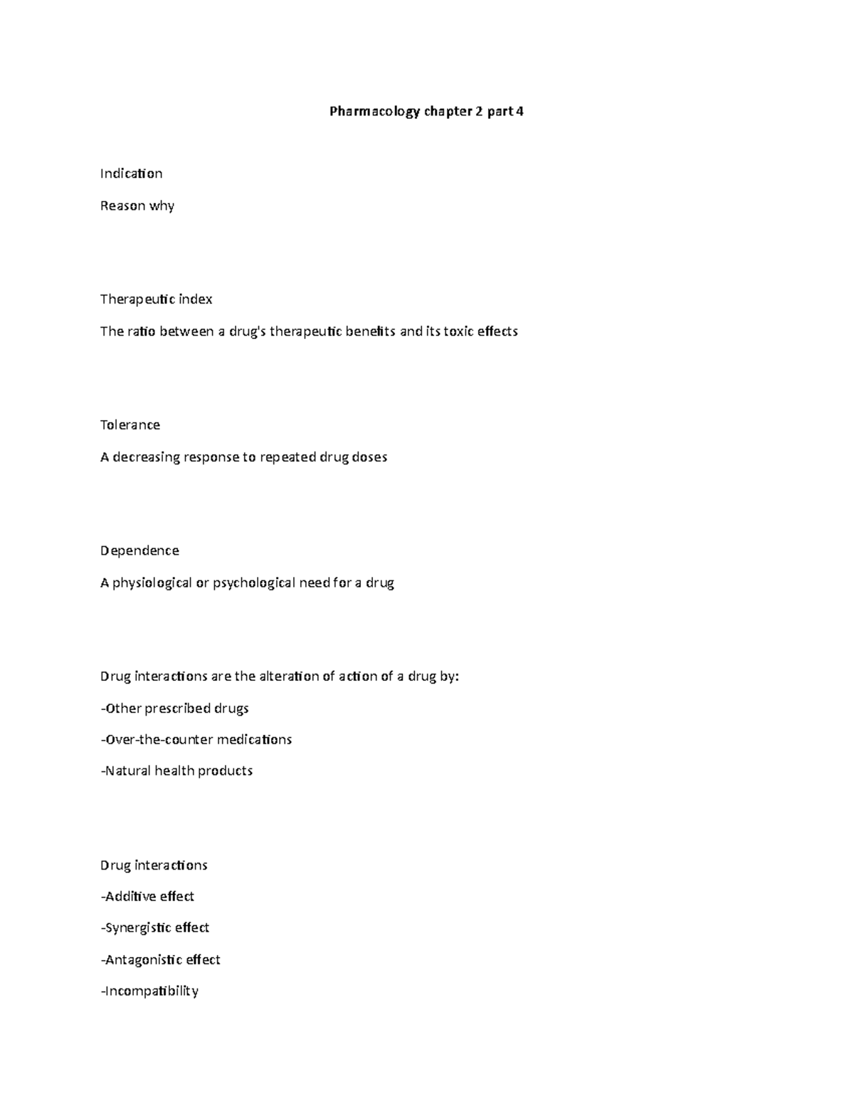 Pharmacology chapter 2 part 4 - Pharmacology chapter 2 part 4 ...