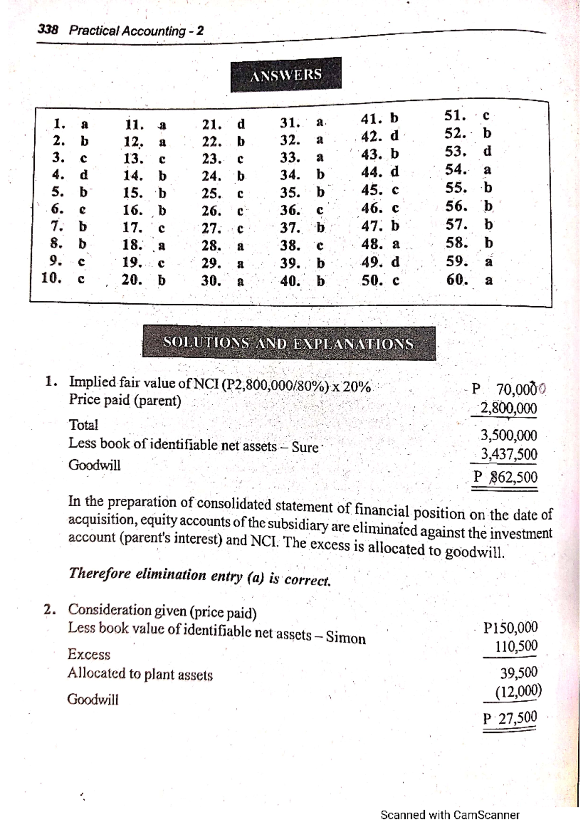 Consolidated FS Solution bY PEDRO GUERRERO 2013 edition - Intermediate ...