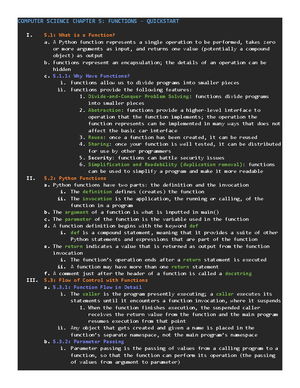 Computer Science Chapter 6 - COMPUTER SCIENCE CHAPTER 6: FILES AND ...